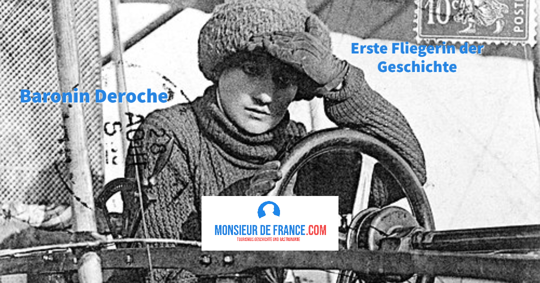 Elsa Deroche: die erste Pilotin der Geschichte