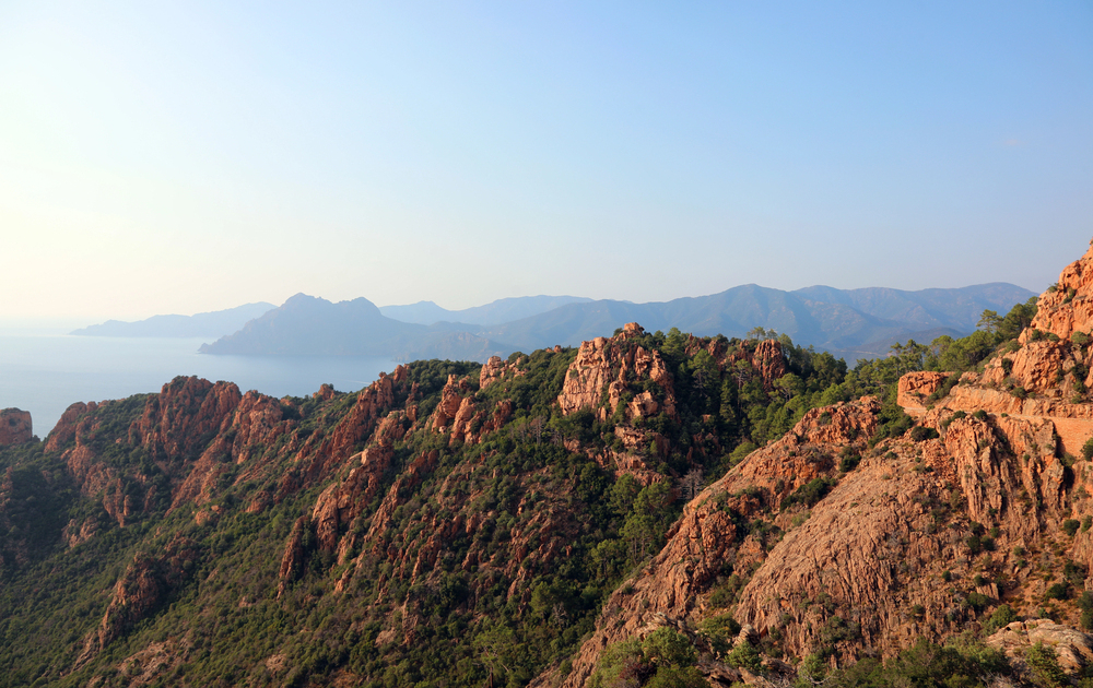 Calanques de Piana : mer et rochers rouges classés UNESCO