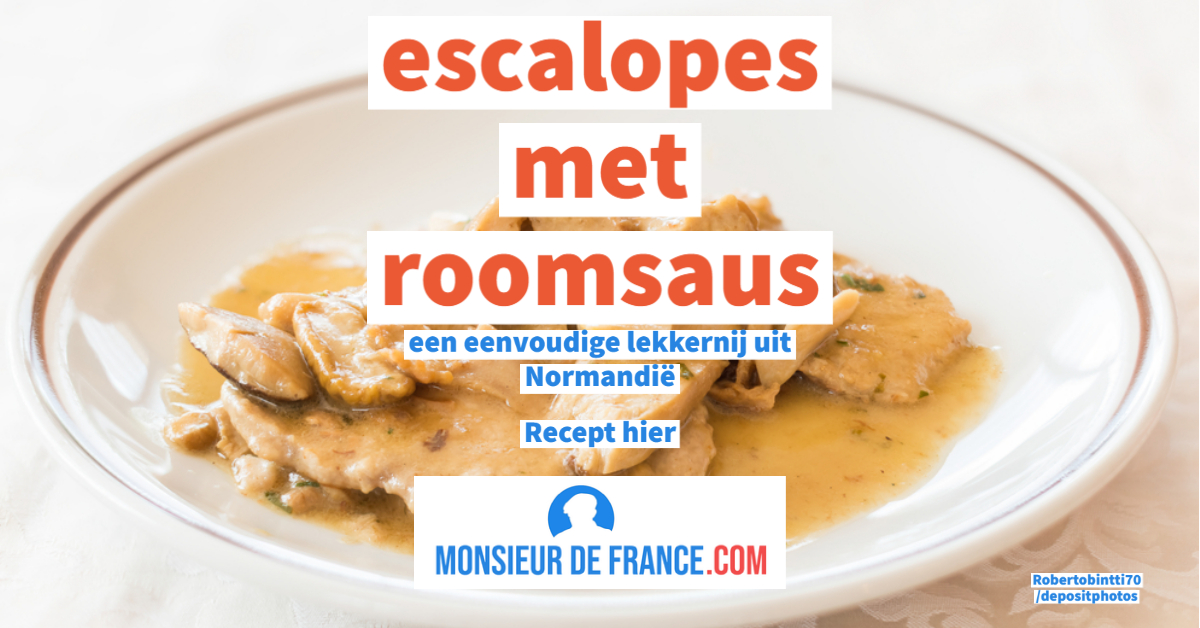 Escalopes met room: een eenvoudig Normandisch genot
