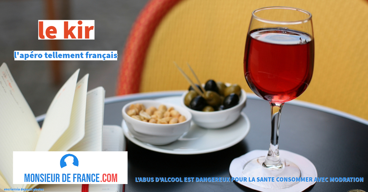 Quelle recette pour un kir à l'apéro