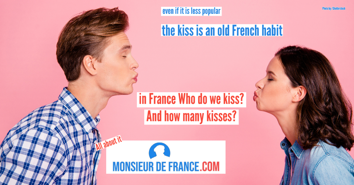 The kiss: less frequent but still so French