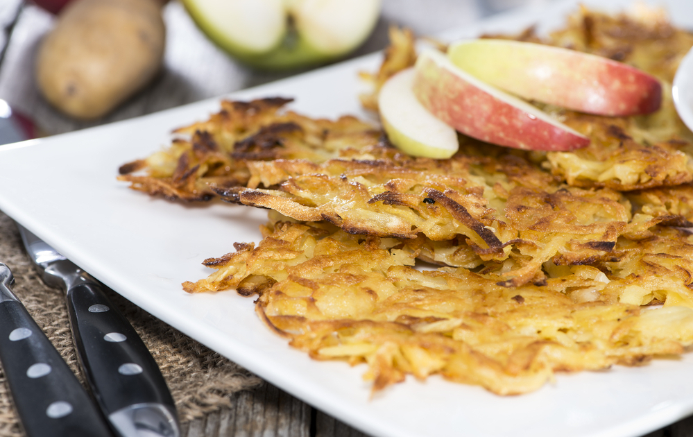 easy and delicious: grated potatoes